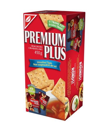 Premium Plus Unsalted Crackers | Walmart Canada