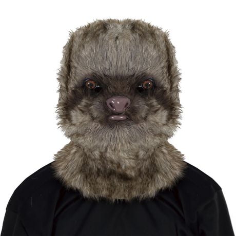 Way to Celebrate Adult Unisex Halloween Sloth Mask with Fur - Walmart.ca