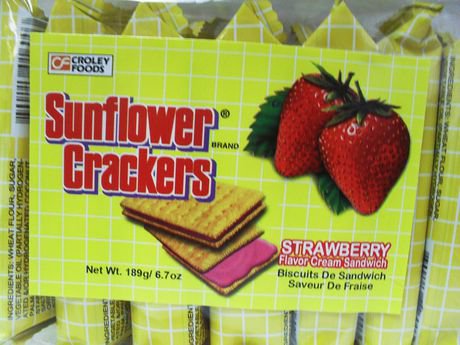 Croley Foods Sunflower Crackers Strawberry Sandwich | Walmart Canada
