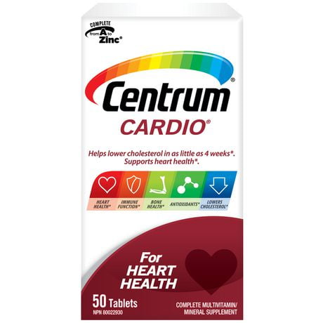 Centrum Cardio 50's | Walmart Canada