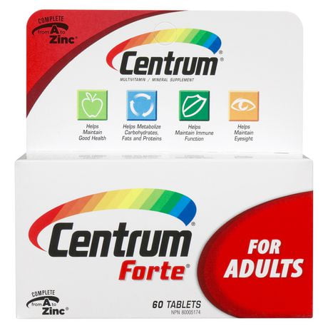 Centrum Forte 60's - Walmart.ca