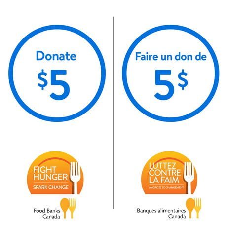 Food Banks Canada $5 Donation | Walmart Canada