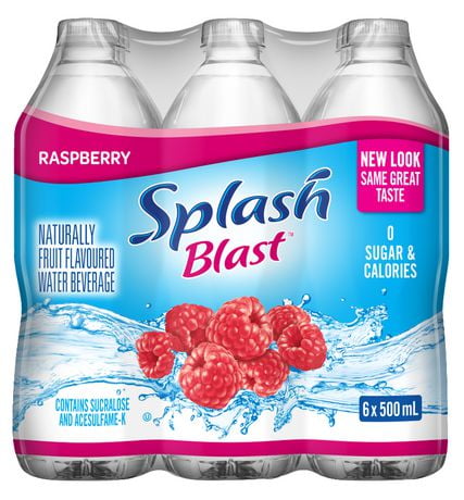 Splash Blast Raspberry 6x500ml | Walmart Canada