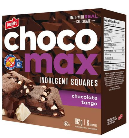 Chocomax Indulgent Chocolate Tango Squares | Walmart Canada