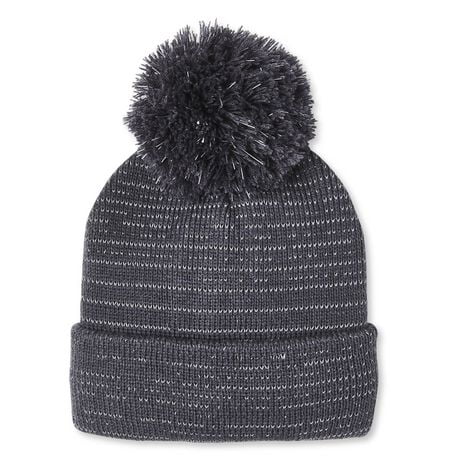 Click here for George Girls Reflective Yarn Cuff Beanie Black One... prices