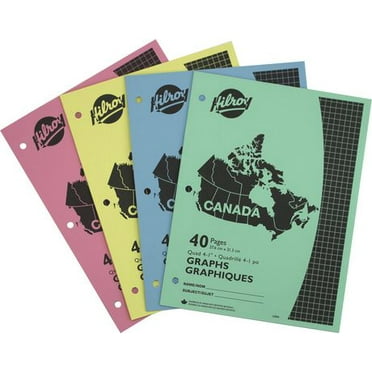 Hilroy Recycled Exercise Books, 72 Pages, 1/2 Plain, 1/2 Interlined, 9 ...