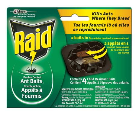Raid® Double Control Ant Baits | Walmart Canada