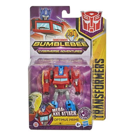 Transformers Bumblebee Cyberverse Adventures Warrior Class Optimus ...
