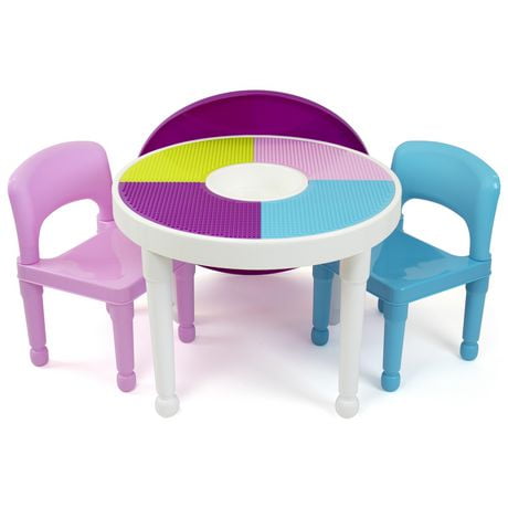 Click here for Humble Crew Kids Plastic 3Pc Activity Table Primar... prices