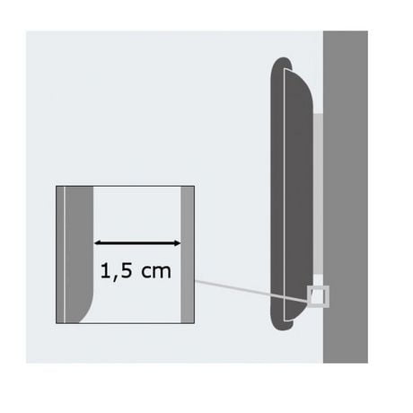 Techly Ultra Slim Fixed TV Wall Mount - 30-50" | Walmart Canada