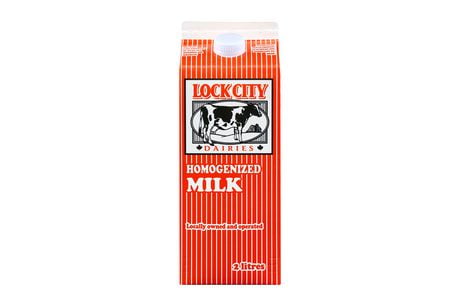 Lock City Dairies, 2L Homogenized Milk | Walmart Canada