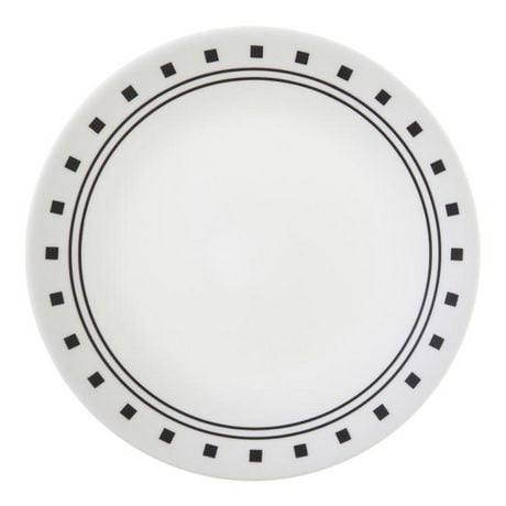 Click here for Corelle City Block Bread Plate Black 6.75In prices