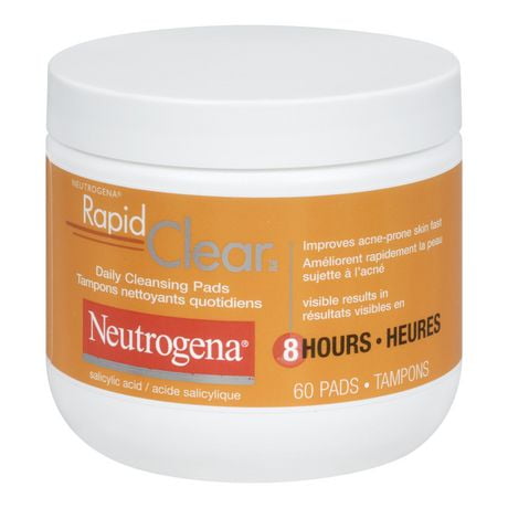 Neutrogena Rapid Clear Daily Cleansing Pads, 60 Count - Walmart.ca