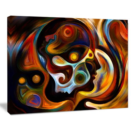 Click here for Design Art Perspectives Of Inner Paint Canvas Prin... prices