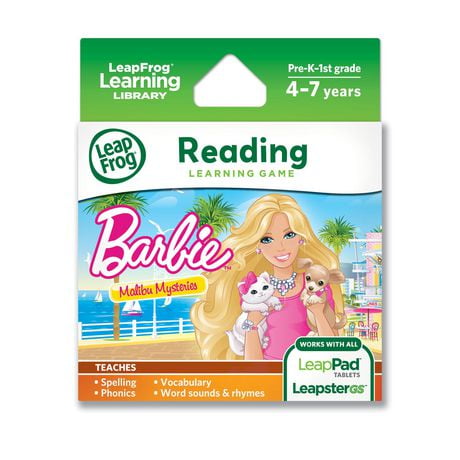 LeapFrog® Barbie Learning Game English Version - Walmart.ca
