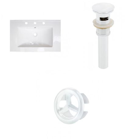 Click here for American Imaginations 24-In. W Ceramic Top Set Whi... prices