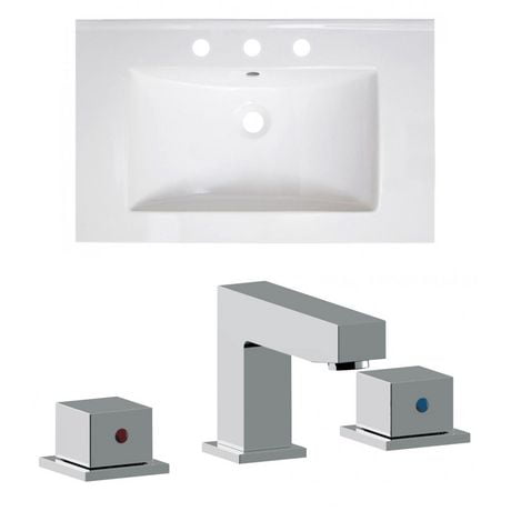 Click here for American Imaginations 30-In. W Ceramic Top Set Whi... prices