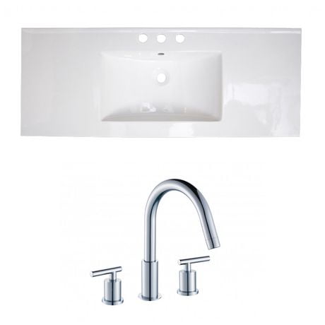 Click here for American Imaginations 48-In. W Ceramic Top Set Whi... prices