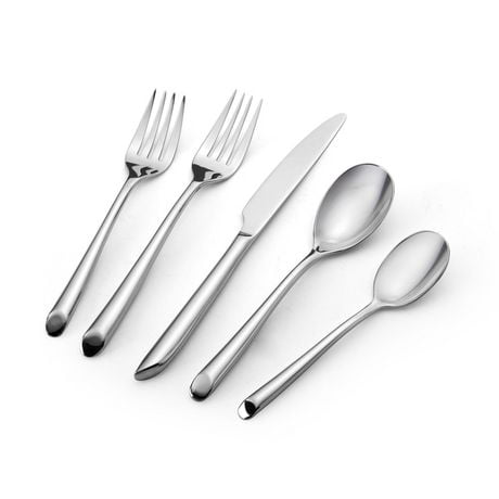 Towle Living 20 piece Wave Flatware Set | Walmart Canada