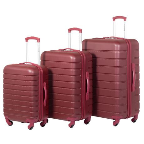 JetStream® 3 Piece Hardside Luggage Set - Walmart.ca