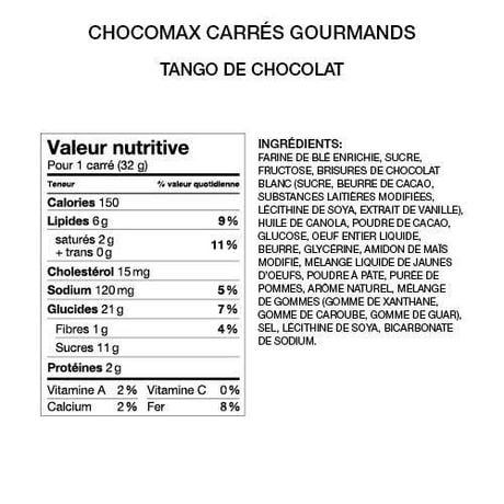 Chocomax Indulgent Chocolate Tango Squares | Walmart Canada