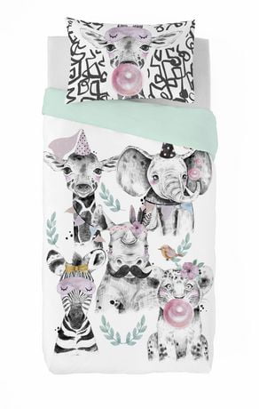Gouchee Home Lika Animal Print Juvenile Cotton Duvet Cover Set - Walmart.ca
