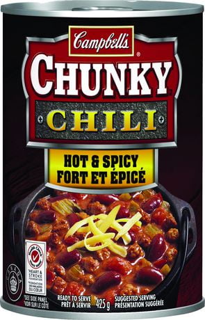 Campbell's Chunky Hot & Spicy Chili | Walmart Canada
