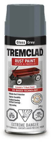 Tremclad Gloss Grey Rust Paint | Walmart Canada