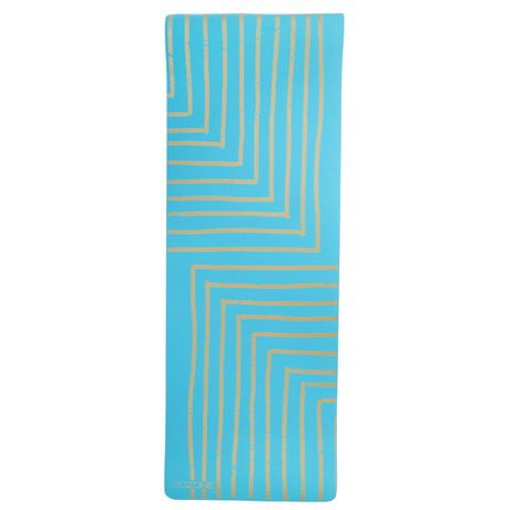 GoZone Metallic Printed Reversible Yoga Mat, Pale Multi | Walmart Canada