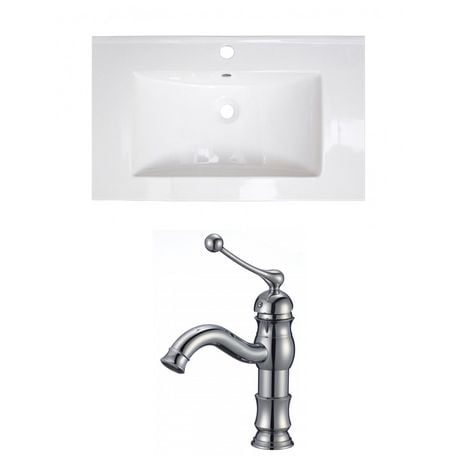 Click here for American Imaginations 32-In. W Ceramic Top Set Whi... prices