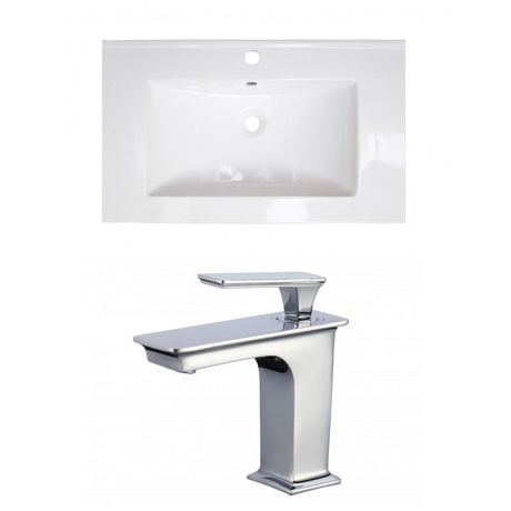 Click here for American Imaginations 32-In. W Ceramic Top Set Whi... prices