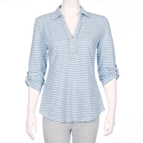 George Women’s Split-Neck Popover Top | Walmart Canada