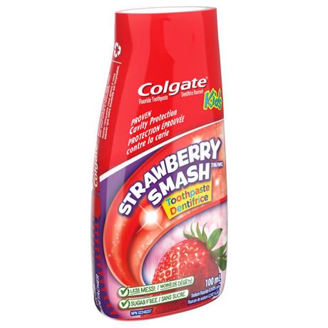 Colgate Liquid Gel 2-in-1 Kids Strawberry Toothpaste And Mouthwash ...