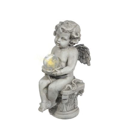 Click here for Ih Casa D Cor Polyresin Garden Figurine (Cherub Ho... prices