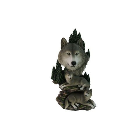 Click here for Ih Casa D Cor Polyresin Wolves Legacy Brown # prices