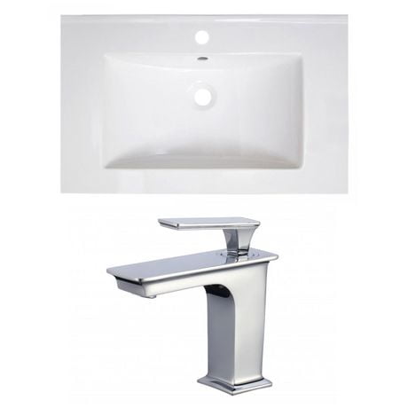 Click here for American Imaginations 30-In. W Ceramic Top Set Whi... prices