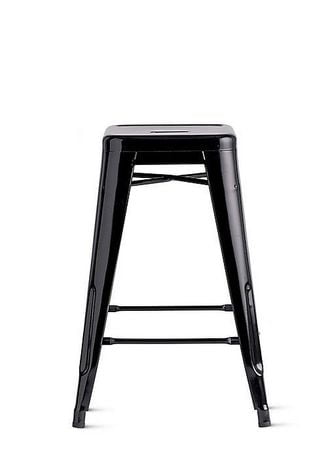 Click here for Plata D Cor Import Inc Tolix Stool 30 H Black prices