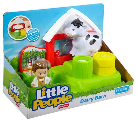 Fisher-Price Little People Dairy Barn Playset | Walmart Canada