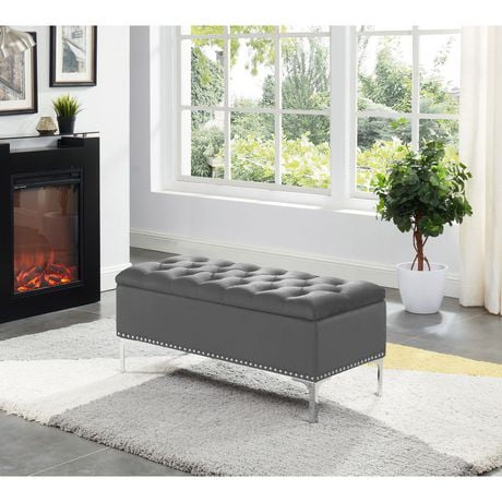 Click here for Ih Casa D Cor Imperial Tufted Bench With Storage (... prices