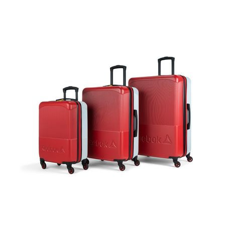 Reebok - Time Out Collection - 3 Piece Hardside Luggage Set - Walmart.ca
