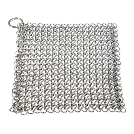 Click here for Camp Chef 7 X 7 Chainmail Scrubber Silver prices