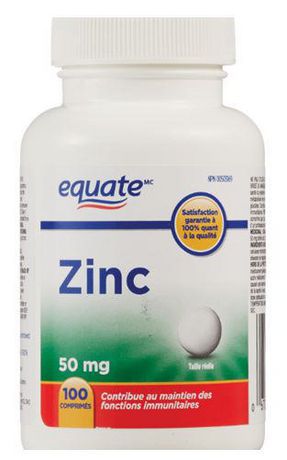 Equate Zinc Tablets | Walmart Canada