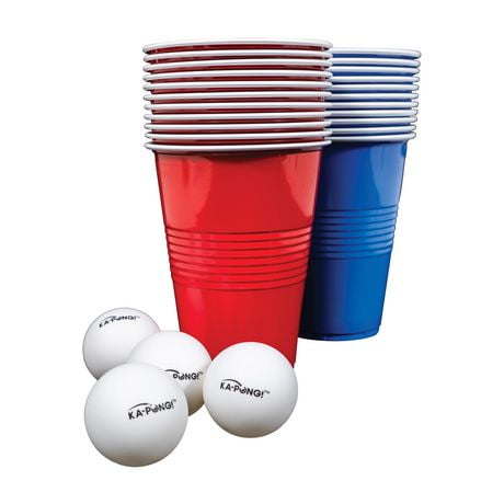 EastPoint Sports Ka-Pong Party Game Cup and Ball Set with Storage Tube ...