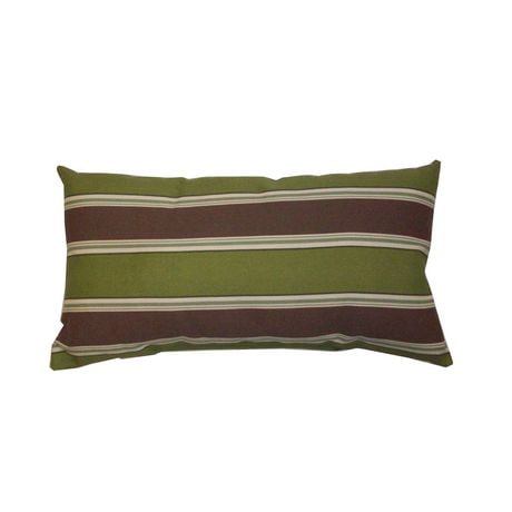 Click here for Henryka Ltd Henryka Green Stripe Rectangular Toss... prices
