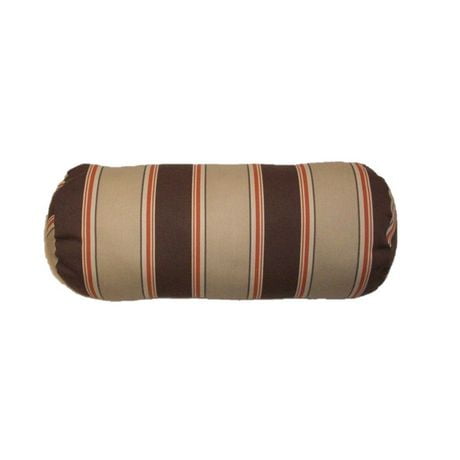 Click here for Henryka Ltd Henryka Brown Stripe Round Toss Cushio... prices