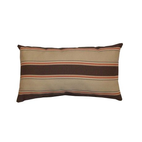 Click here for Henryka Ltd Henryka Brown Stripe Rectangular Toss... prices