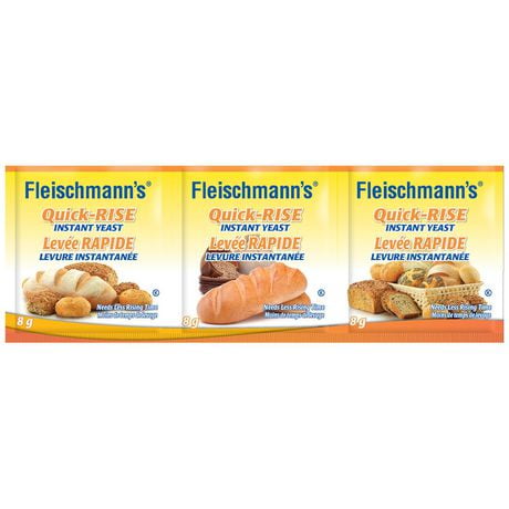Fleischmann's Sachets de Levure Levée Rapide | Walmart.ca