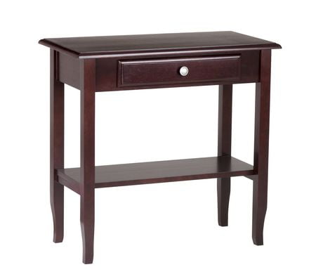 Office Star Foyer Table With Drawer & Shelf | Walmart Canada