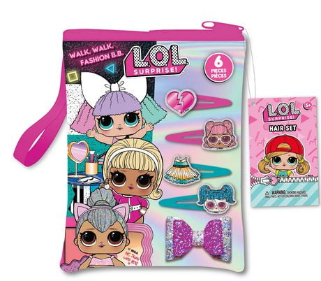 LOL Suprise! Hair Accessories Zipper Bag | Walmart Canada