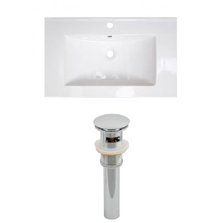 Click here for American Imaginations 32-In. W Ceramic Top Set Whi... prices